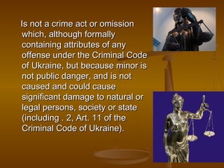 The concept, characterisitics and types of the crimes | PPT