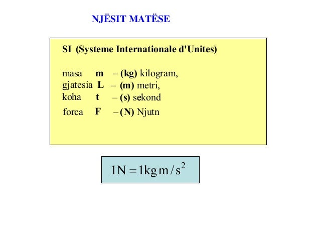 Prezentimi 1 Mekanika I