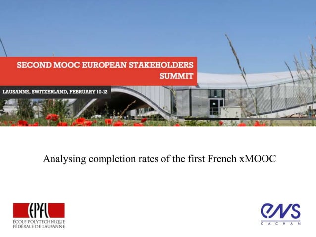 Prez epfl | PPTX | Educational Assessment | Education