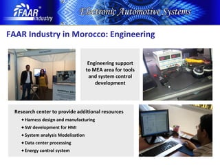 FAAR Industry activities' presentation | PPT