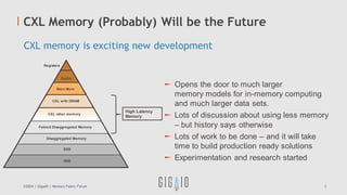 Q1 Memory Fabric Forum: Memory Fabric in a Composable System | PPT