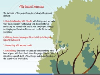 Roots to Result: A LeadJen Client Success Story | PPTX