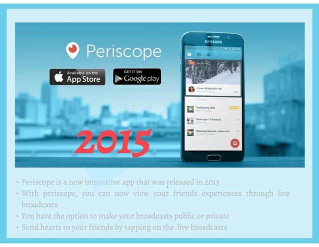 Watch the World through Periscope | PPT | Free Download