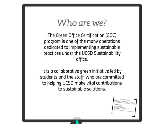 Green Office Certification (GOC) Program Presentation | PDF