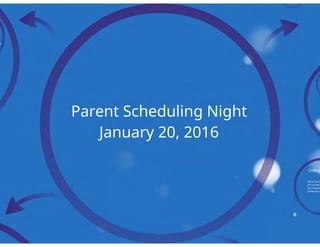 Parent Scheduling Night Presentation | PDF