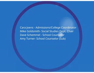 Parent Scheduling Night Presentation | PDF