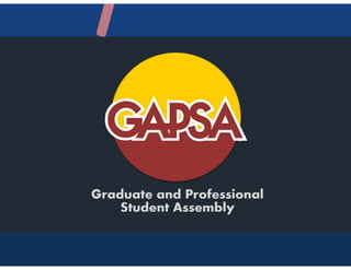 GAPSA Organization and Goals | PDF