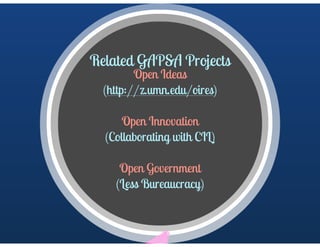 GAPSA Organization and Goals | PDF