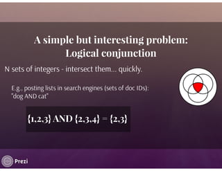 SIMD Compression and the Intersection of Sorted Integers | PPT