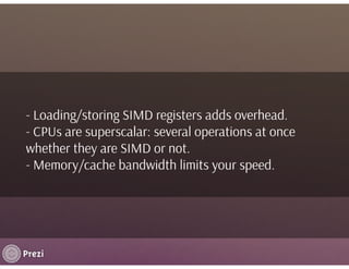 SIMD Compression and the Intersection of Sorted Integers | PPT