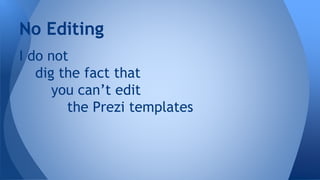 Prezi Critique | PPTX