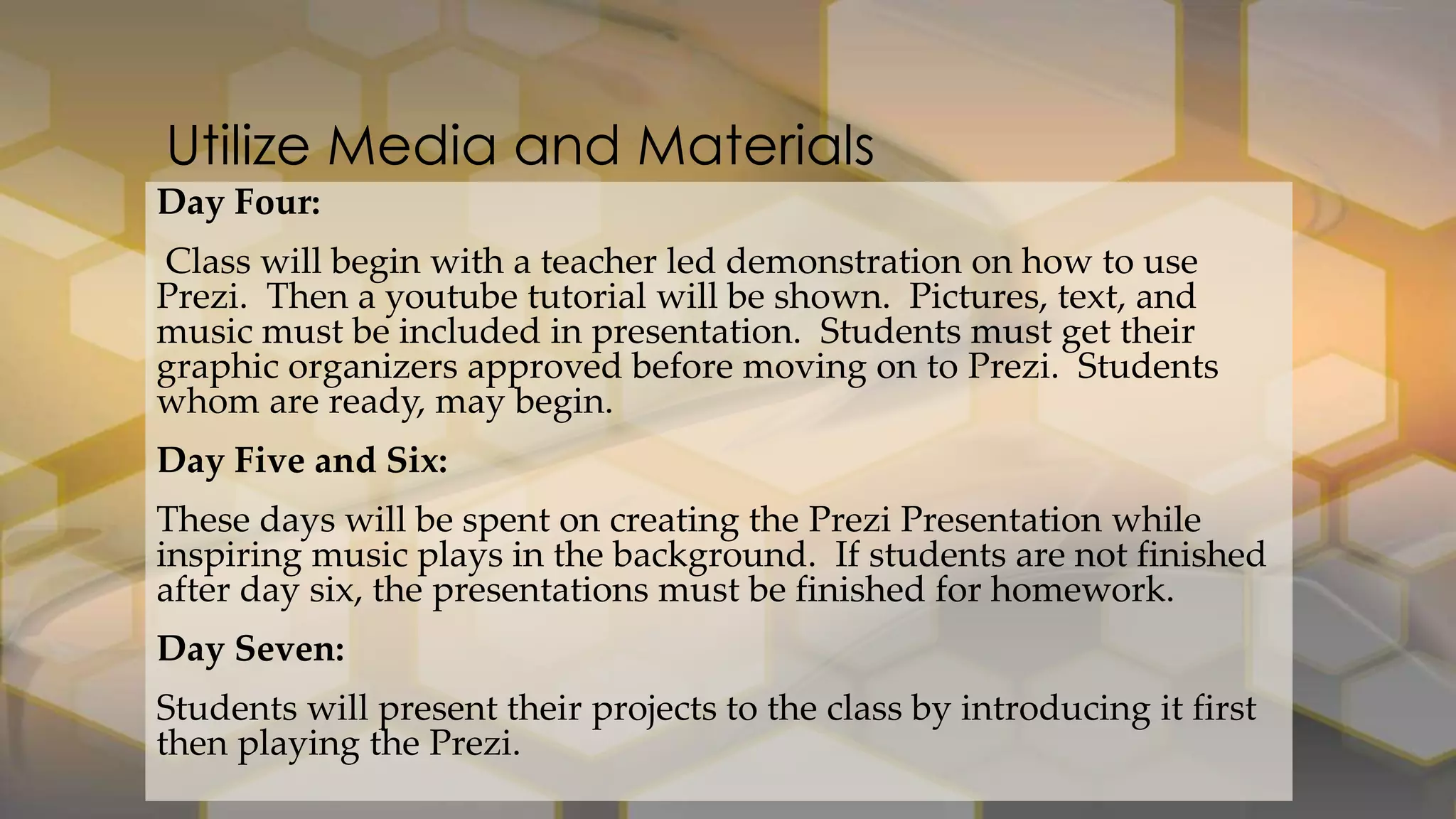 Prezi lesson plan | PPT