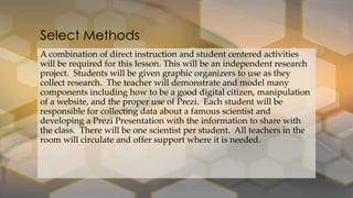 Prezi lesson plan | PPT