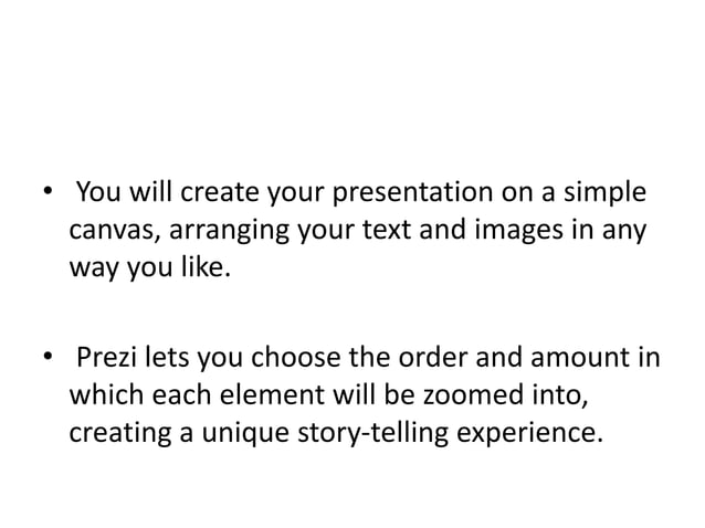 Prezi presentation ppt | PPTX | Technology & Computing