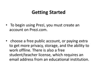 Prezi presentation ppt | PPTX