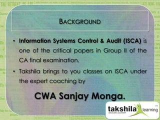 ISCA-CA Final | PPT