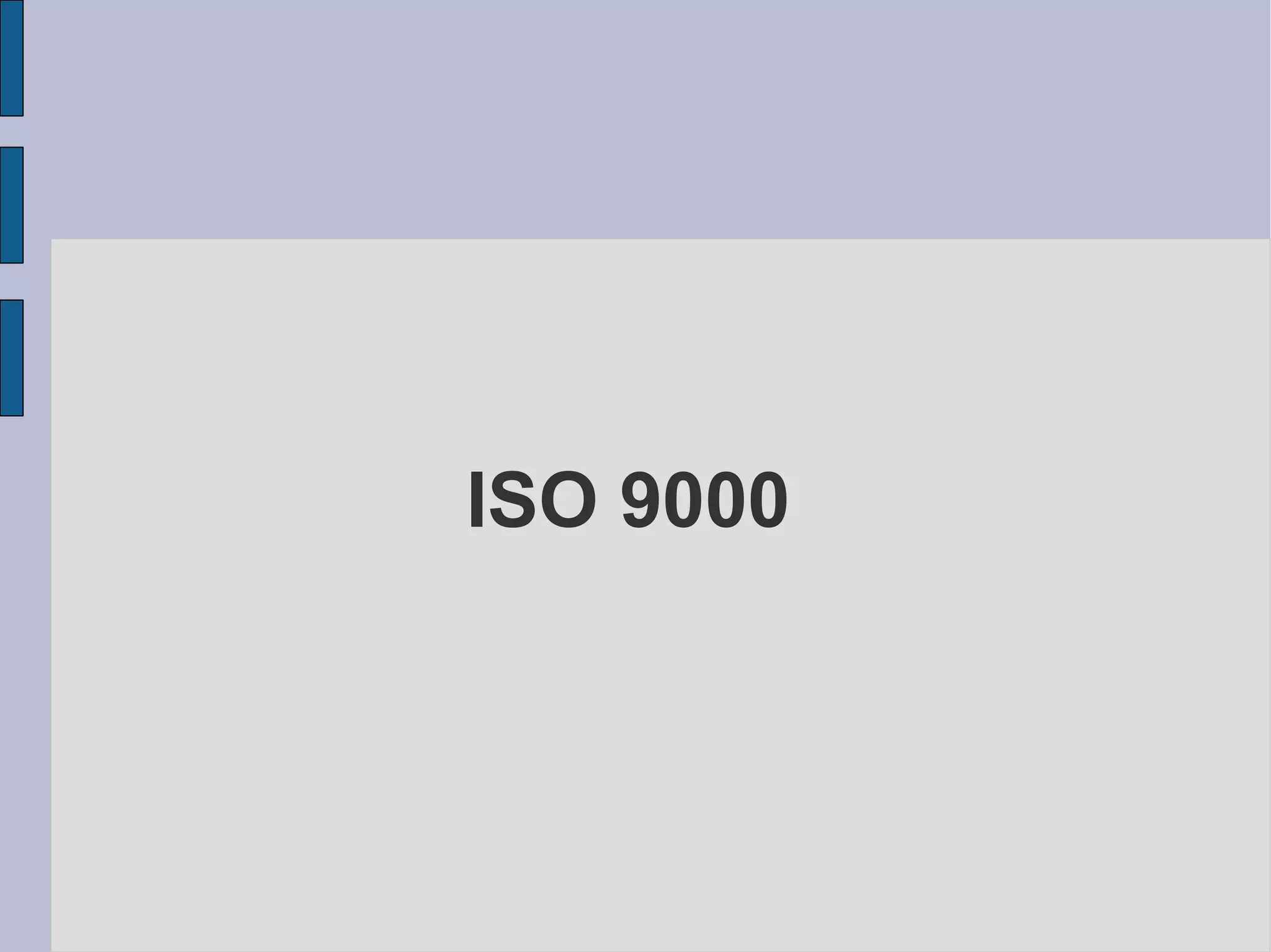 ISO 9000 | PPT