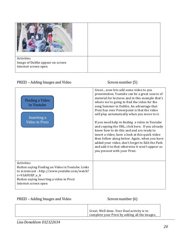 Prezi storyboards all