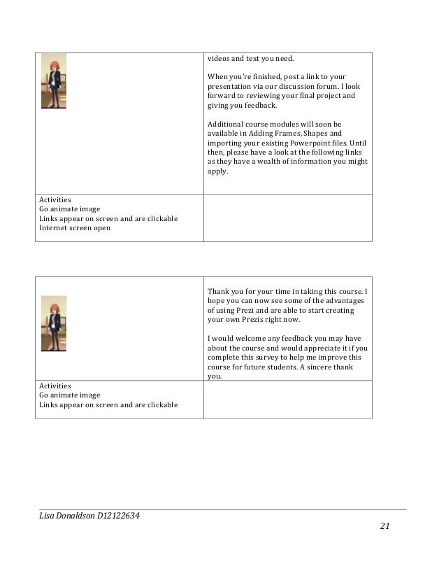 Prezi storyboards all