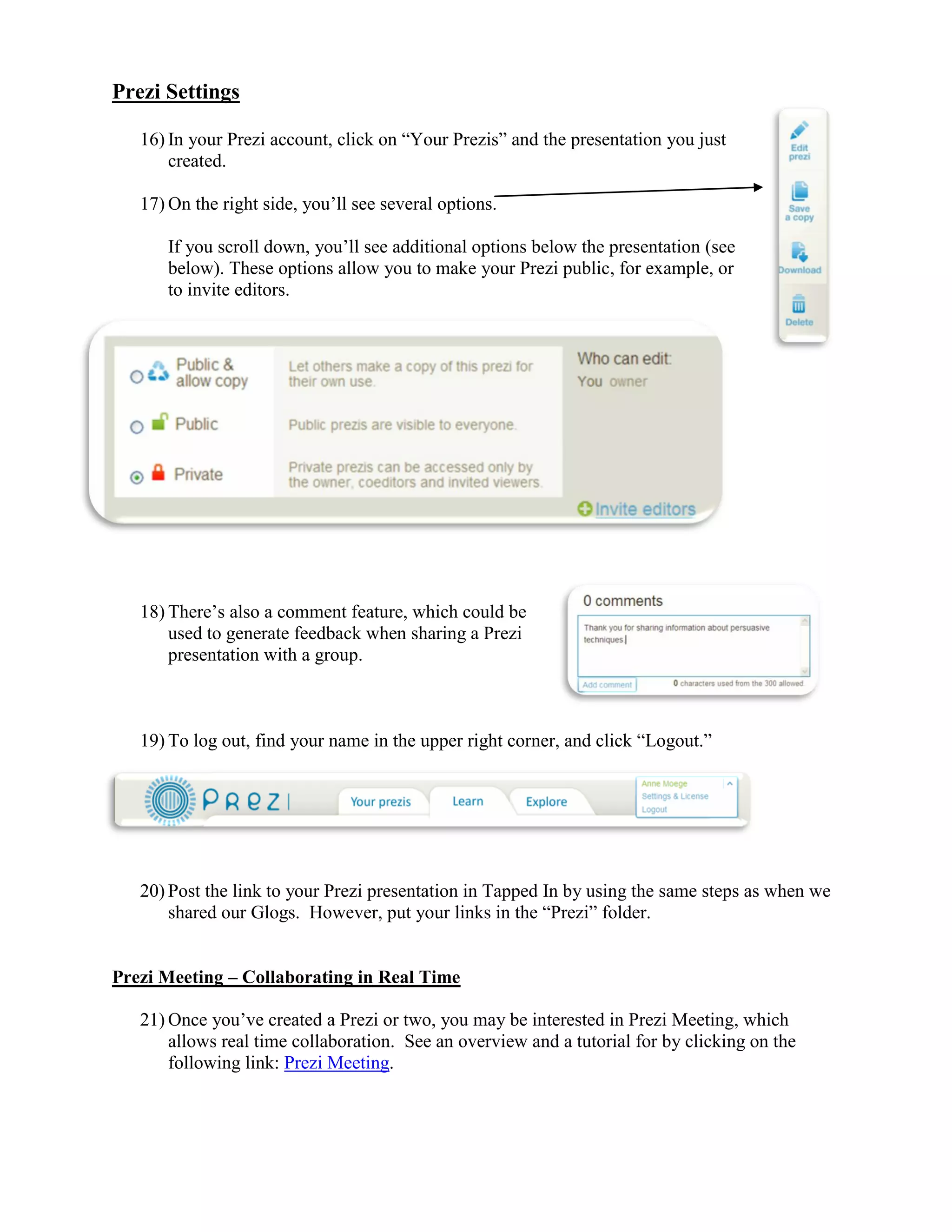 Prezi Tutorial | PDF