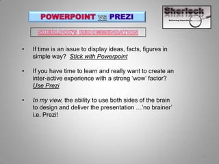 Prezi vs powerpoint final | PPT