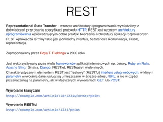 JSON, REST API | PDF | Programming Languages | Computing