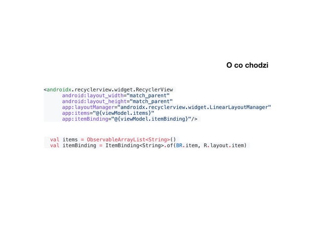 Bindingcollectionadapter Ppt