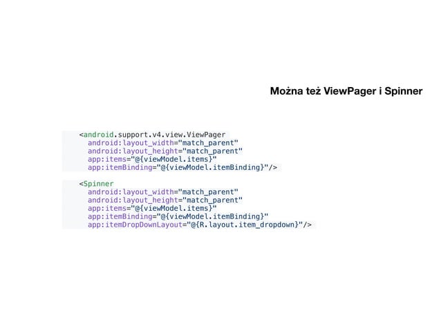 Bindingcollectionadapter Ppt
