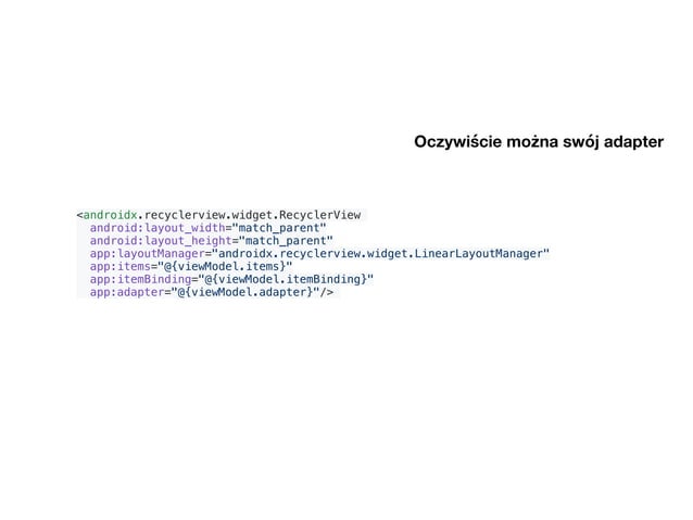 Bindingcollectionadapter Ppt