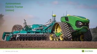 Robots serving field crops, John Deere | PPT
