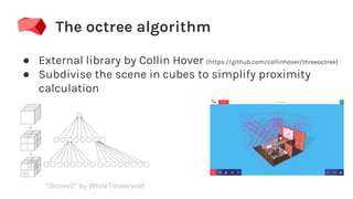 How to handle collisions in Beloola with THREEJS | PPT