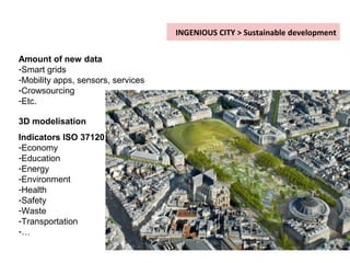 Paris smart and sustainable city plan - illustrated presentation | PPT