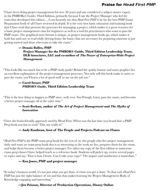 Head first pmp 2nd edition | PDF