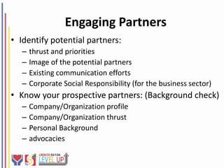 Pr for external stakeholders | PPT