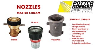 Potter Roemer Fire Pro Nozzle/Monitor Presentation | PPTX