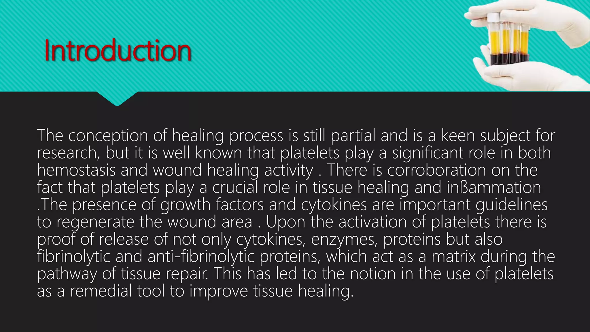 Platelet Rich Fibrin (PRF) in Dentistry | PPTX
