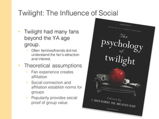 From Selfies to Fan Experience: Research Interests - Pamela Rutledge | PPT