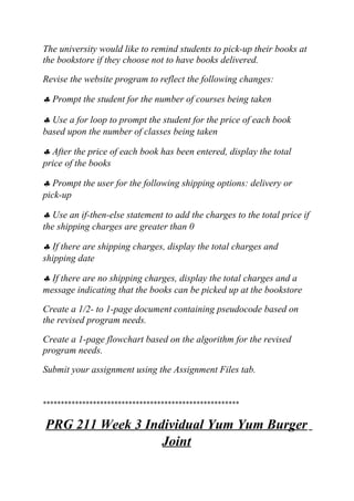 Prg 211 Enhance teaching-snaptutorial.com