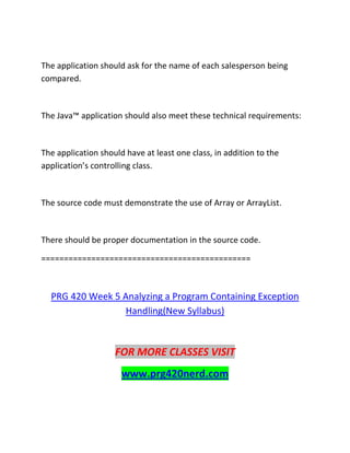 PRG 420 NERD Achievement Education--prg420nerd.com