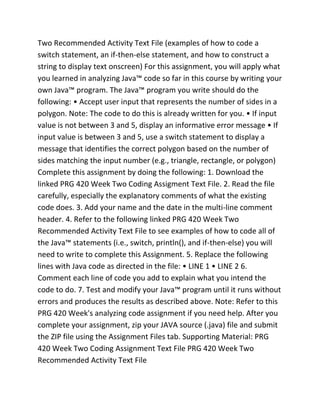 PRG 420 NERD Achievement Education--prg420nerd.com