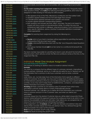 PRG/421 ENTIRE CLASS UOP TUTORIALS | PDF