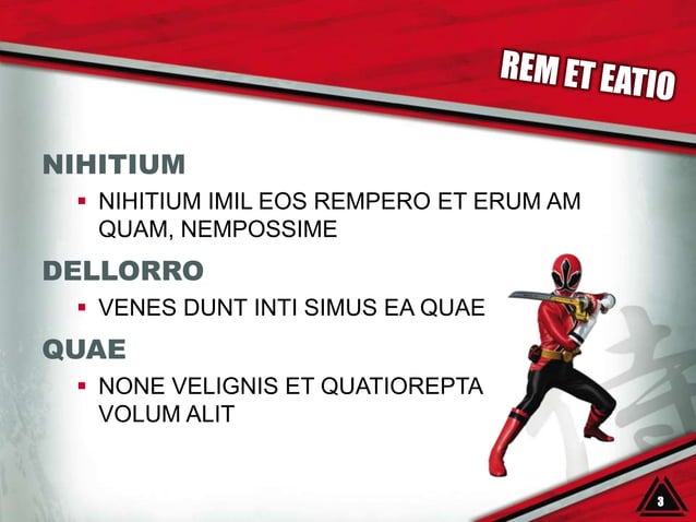 Power Rangers Samurai Reveal -- PowerPoint Presentation | PPSX