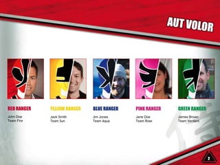 Powerpoint Ranger Comics