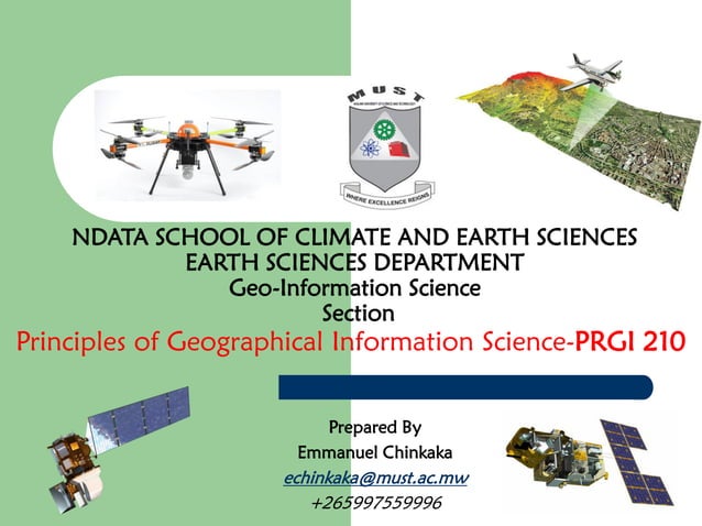 Prgi 210 lecture 1 intro to gi science | PPT