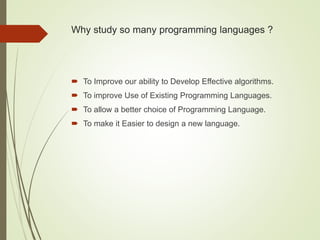 Prgramming paradigms | PPTX