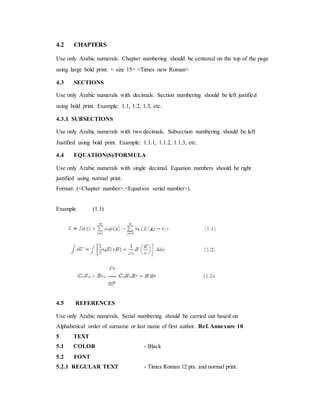 Project Report Guidelines | PDF