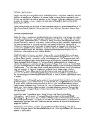 Përhapja e gjuhës shqipe | RTF