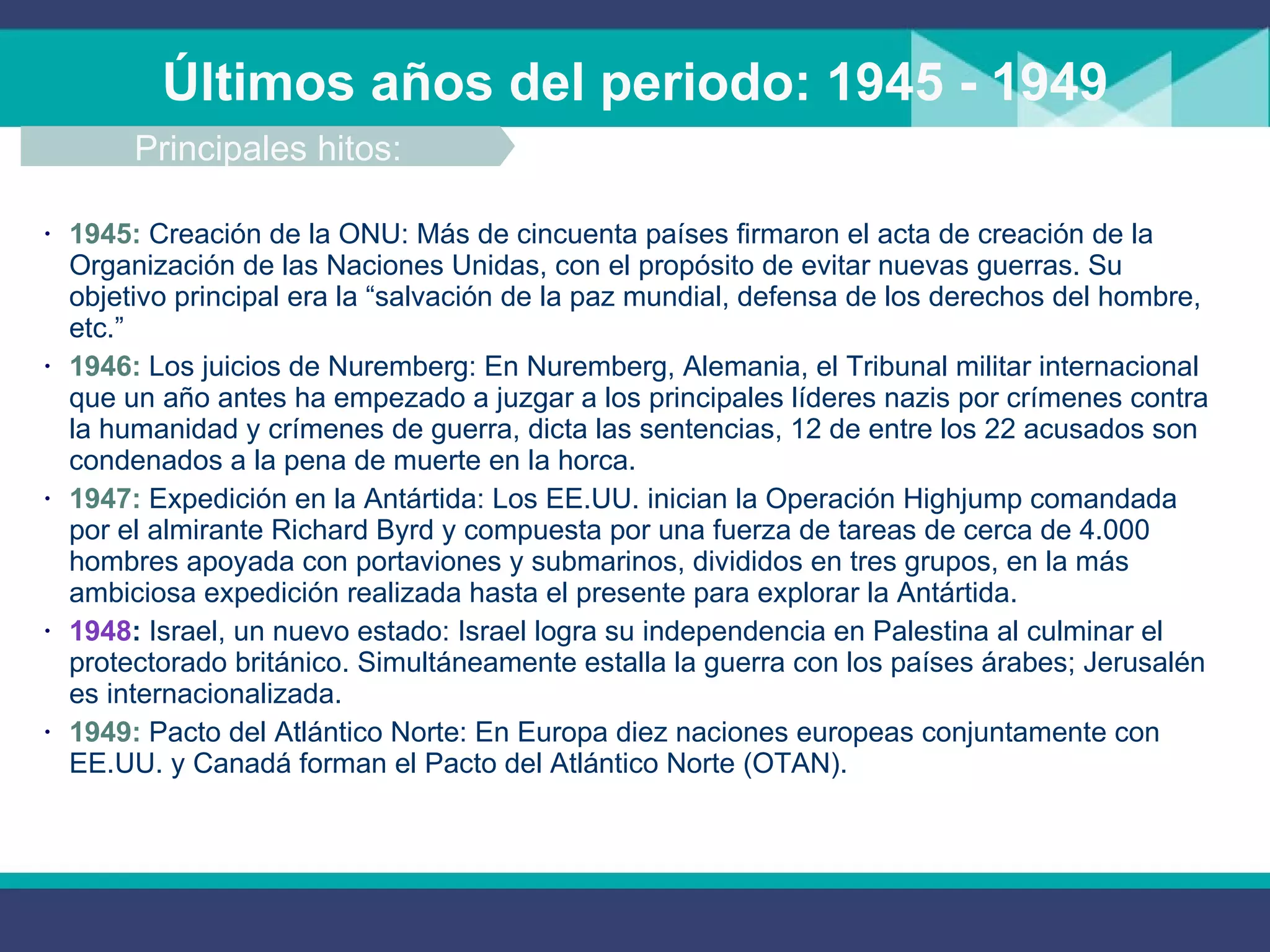 (Pr) hitos históricos 1900 1946 | PPT