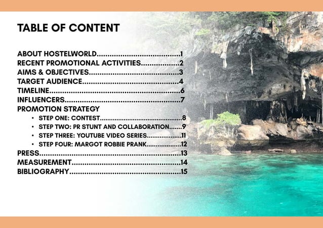 Hostelworld PR campaign proposal | PPT