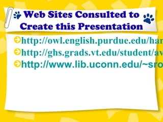 Prhs research, citing sources, and plagiarism | PPT